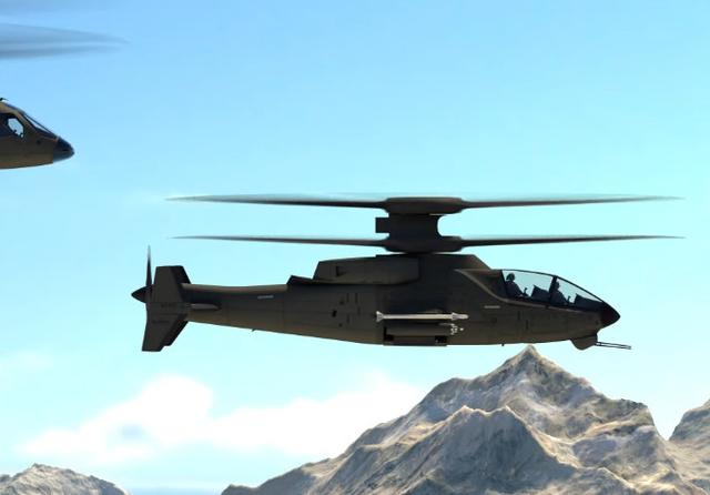 洛马和波音展出新的FVL-M“争夺者”攻击直升机概念_手机新浪网