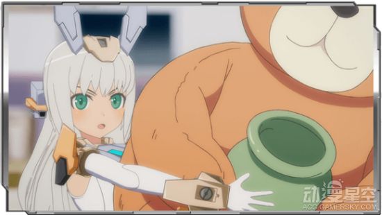 《FRAME ARMS GIRL》动画第4话先行图 后宫继续壮大_新浪游戏_手机新浪网