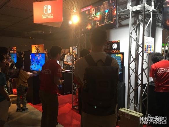 BitSummit 2017游戏展任天堂展台照片 提供多款Switch独立游戏的试玩_新浪游戏_手机新浪网
