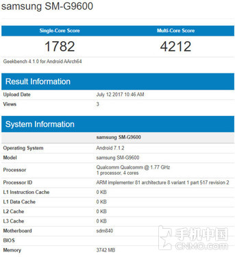 搭载骁龙840？三星新机现身Geekbench_手机新浪网