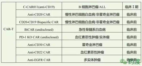 中国CAR-T研发公司及进展一览：复星医药(02196)拟引进KTE-C19|复星医药|诺华|中源协和_新浪财经_新浪网