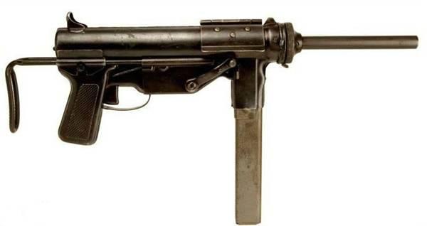 结构简单易于控制 很快就得到美军士兵们信赖的M3冲锋枪_手机新浪网