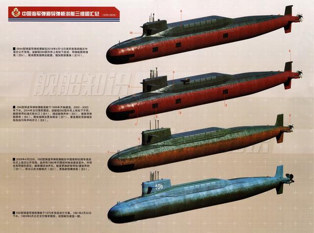 中国海军第5艘094战略核潜艇露面，有所进步但仍有缺陷_手机新浪网