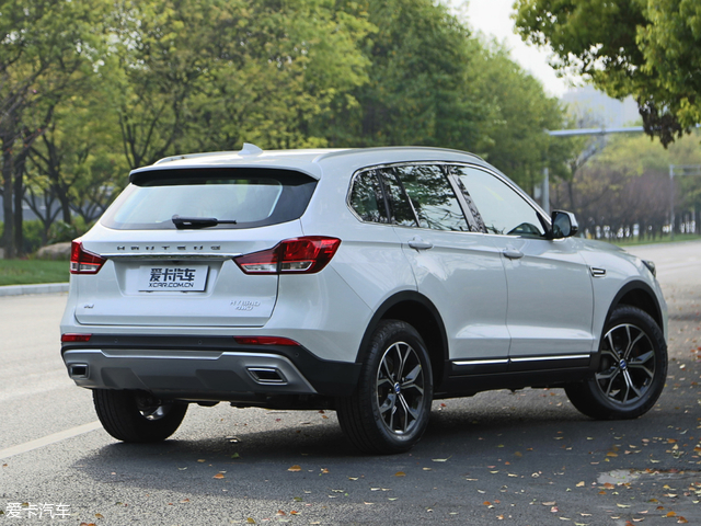 丰富产品线 爱卡抢先实拍汉腾X7 PHEV-新浪汽车