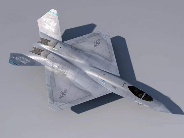 失败的王者YF-23有多先进？至今仍被军迷怀念，F22胜之不武_手机新浪网