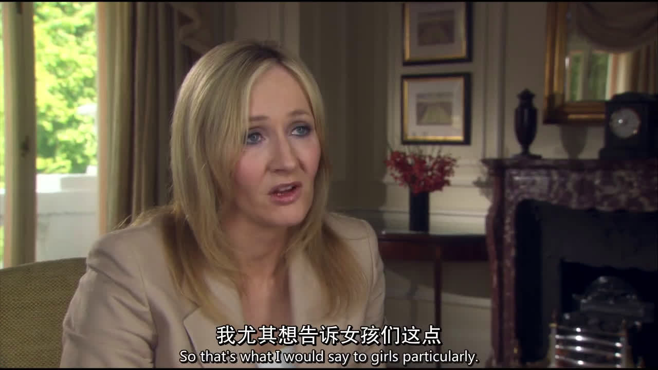 J.K.罗琳访谈纪录片《哈利·波特故事中的女性》_手机新浪网