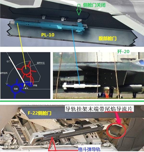 一寸长一寸强！歼-20大弹舱配远程导弹PL-15 截杀F-22_手机新浪网
