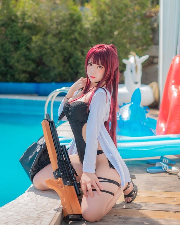 电眼樱唇玉齿微露颜迷人 韩国美女Coser Dami美图赏_新浪游戏_手机新浪网