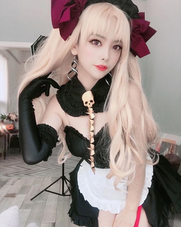 电眼樱唇玉齿微露颜迷人 韩国美女Coser Dami美图赏_新浪游戏_手机新浪网