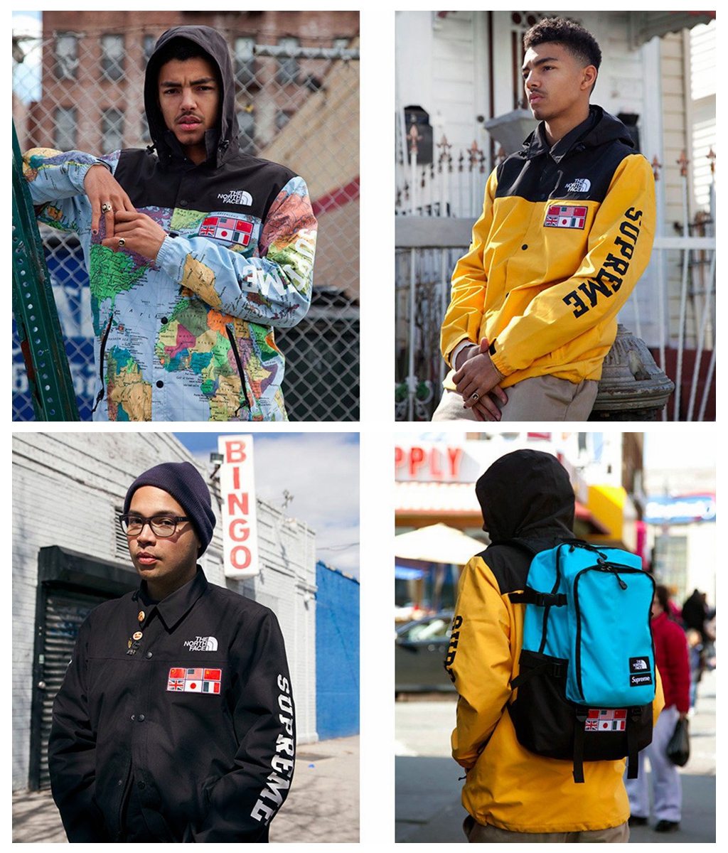 20 季全收录！Supreme x The North Face 联名完整回顾|Supreme|冲锋衣|双方_新浪新闻