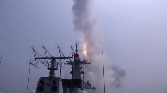 终于看到了！052D又秀一波，海红旗-9B发射画面曝光_手机新浪网