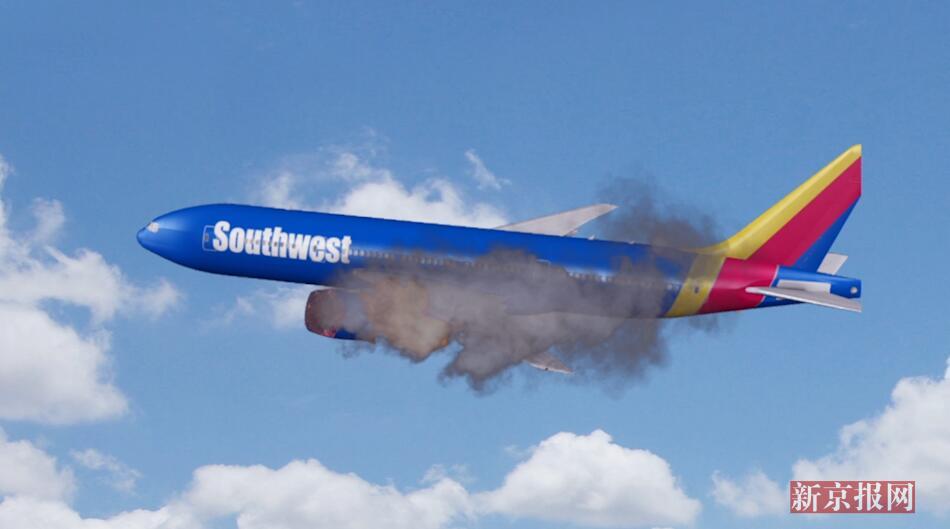 3D：急坠30米乘客被吸出窗外！美国一客机高空中引擎爆炸|爆炸|客机|引擎_新浪新闻