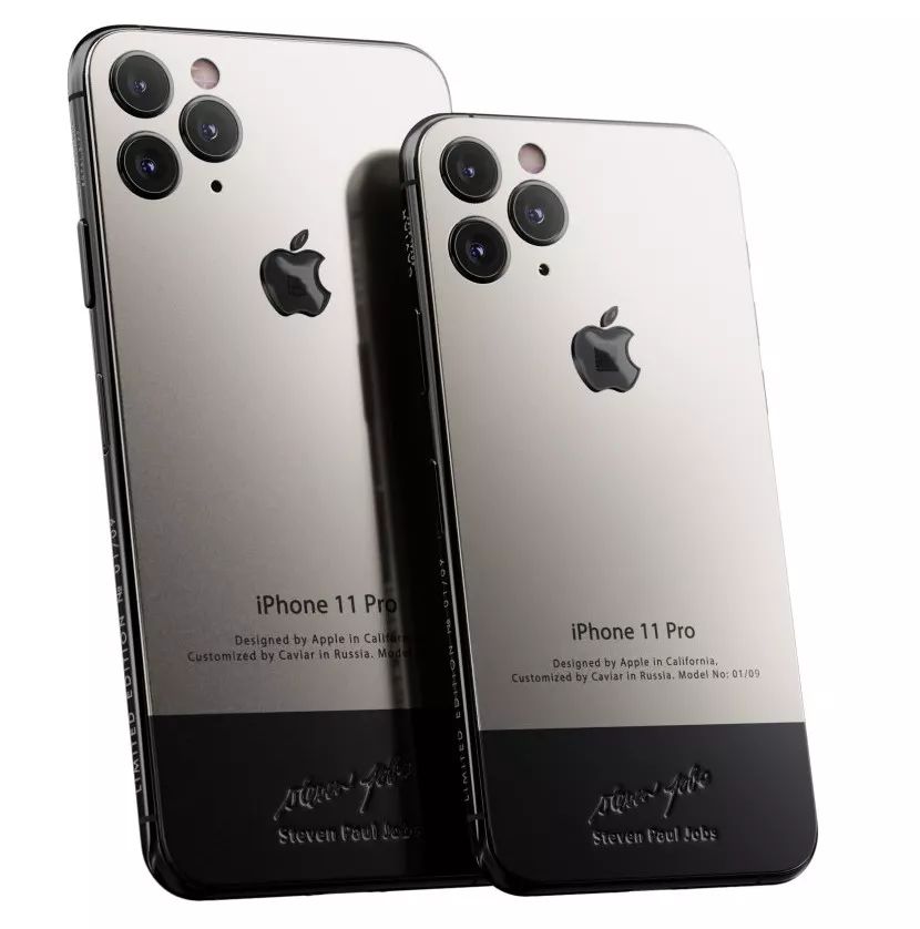 iPhone 11乔布斯定制版上市：售价4.5万元起，外形酷似初代！__财经头条