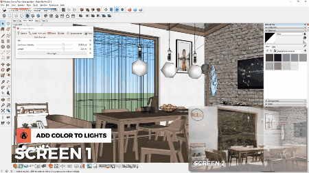 Enscape灯光效果凭什么这么好！|灯光|滑块|旋转_新浪新闻