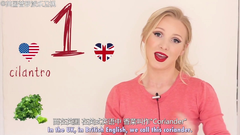 周末福利！英美食物单词大不同，送给大家。