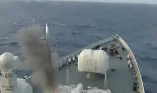 终于看到了！052D又秀一波，海红旗-9B发射画面曝光_手机新浪网