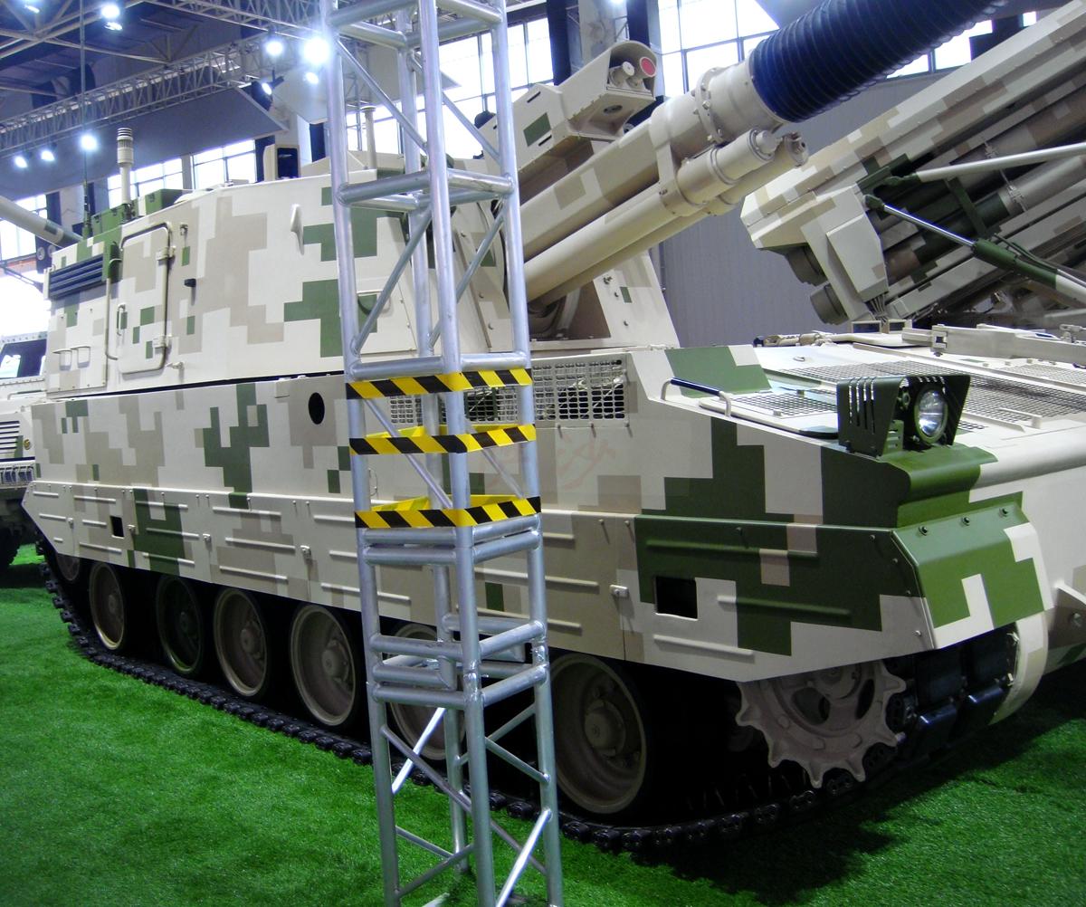 这是亚洲最好的自行火炮：北方工业PLZ-52式自行火炮_手机新浪网