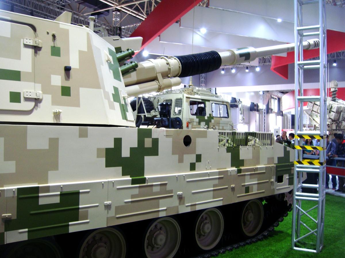这是亚洲最好的自行火炮：北方工业PLZ-52式自行火炮_手机新浪网