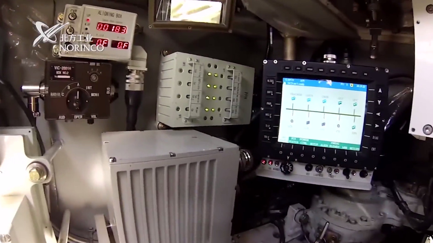 泰国版中国造VT4内部全公开 豪华度堪比隐身战机座舱_手机新浪网