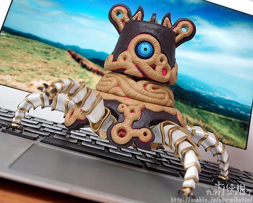 《塞尔达传说：荒野之息》守护者可动粘土人 各种姿势灵活摆动!_新浪游戏_手机新浪网