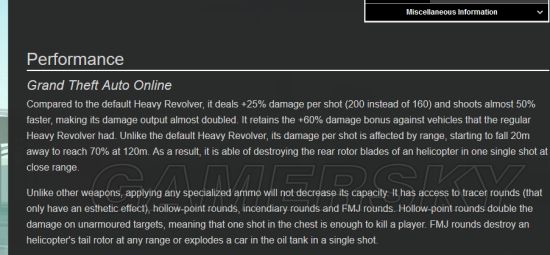 《GTAOL》枪械数据图鉴及性能点评_新浪游戏_手机新浪网
