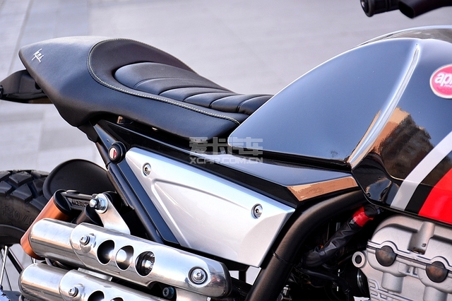 正统咖啡骑士 宗申aprilia CR150实拍-新浪汽车