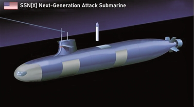 重返深海? 美国海军下一代攻击型核潜艇SSN（X）初探|美国海军|弗吉尼亚级_新浪军事_新浪网