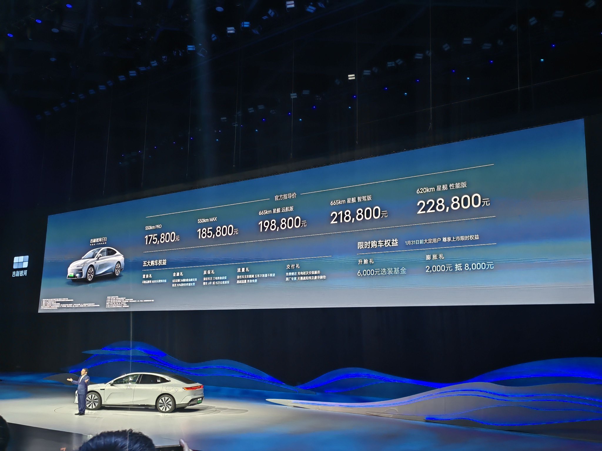 吉利银河E8正式上市 售价17.58-22.88万元-手机新浪汽车