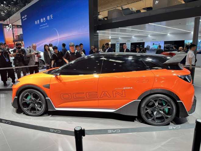 比亚迪OCEAN-M概念车亮相，采用海洋美学设计语言 - 智见洞察 - 威电智见